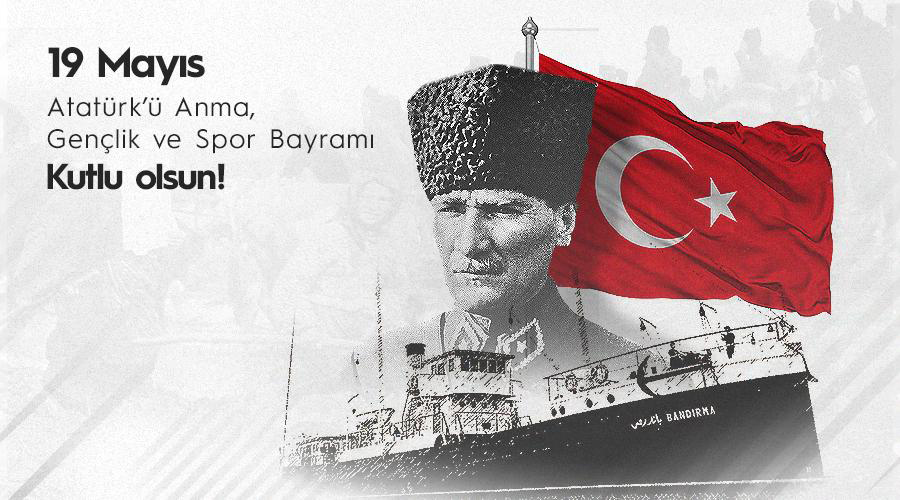 19 Mayıs Atatürk'ü Anma, Gençlik ve Spor Bayramı - Mesut Hayat Türkçe ...